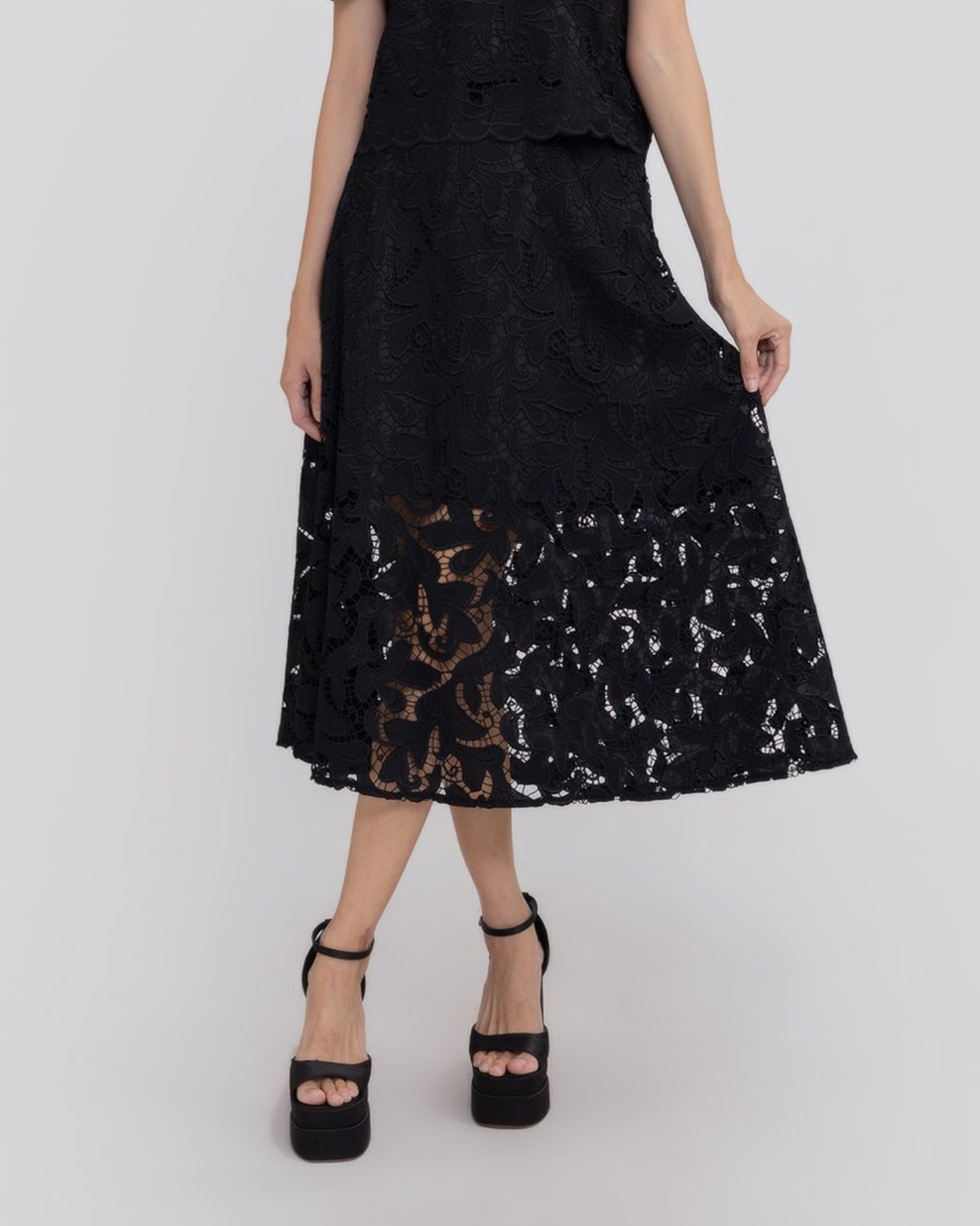 Lace A Line Skirt – DetailsPH