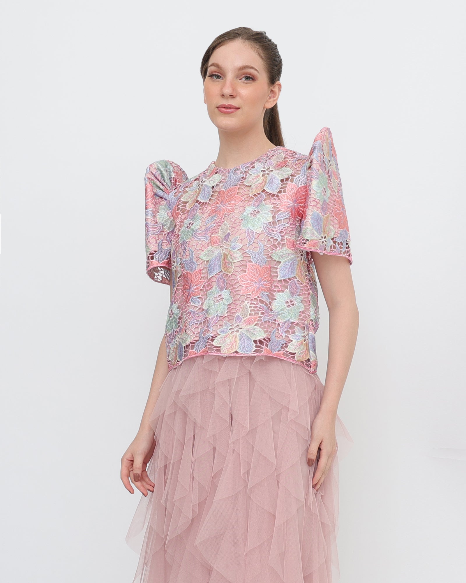 Pastel Lace Roundneck Terno – DetailsPH